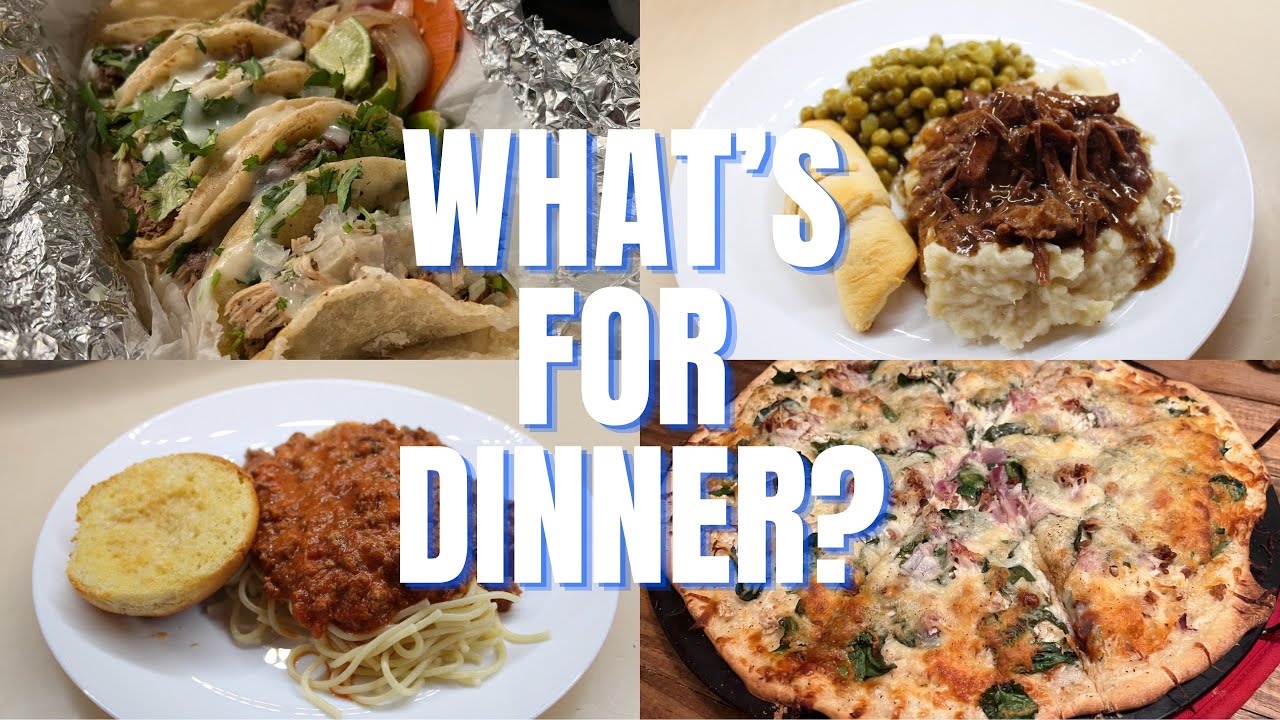 EASY AND DELICIOUS Whats For Dinner Recipes || REAL LIFE DINNERS - YouTube