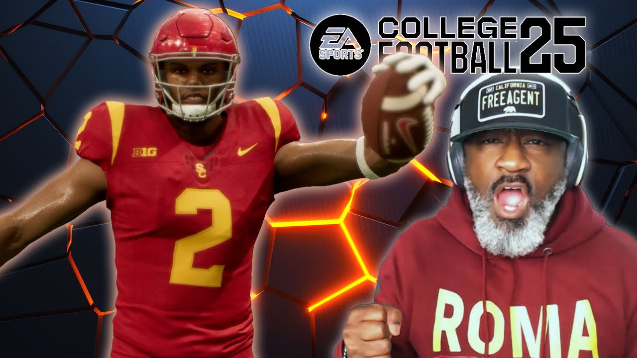 NCAA Football 25 Dynasty Mode: USC vs. LSU - YouTube