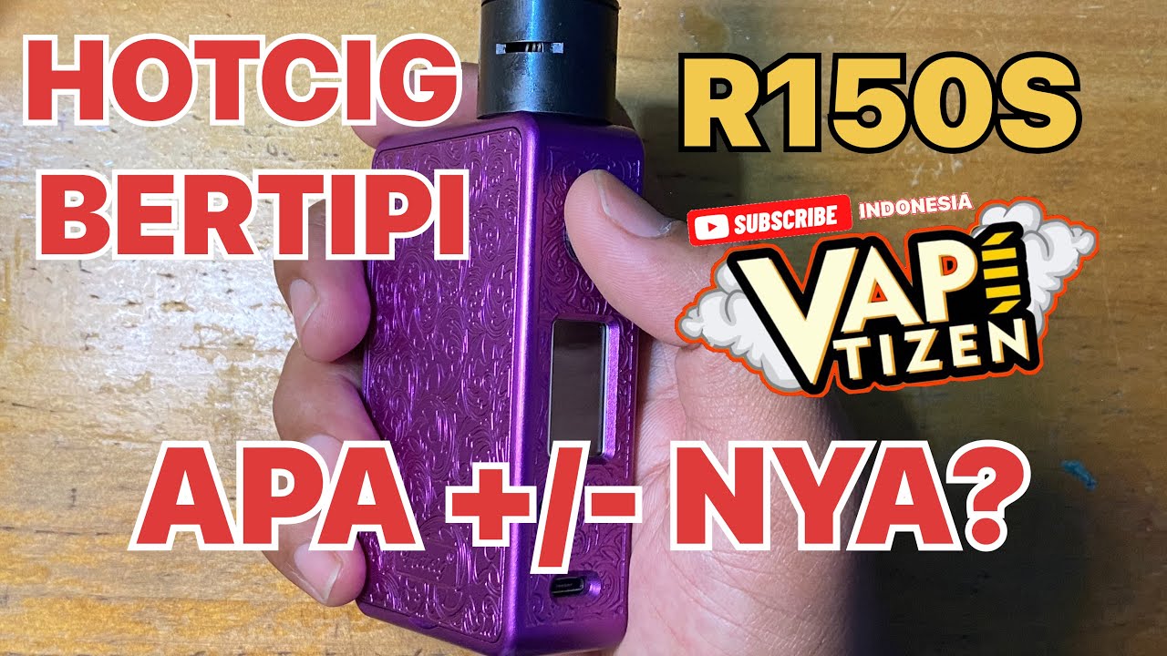 HOTCIG R150S PURPLE - YouTube