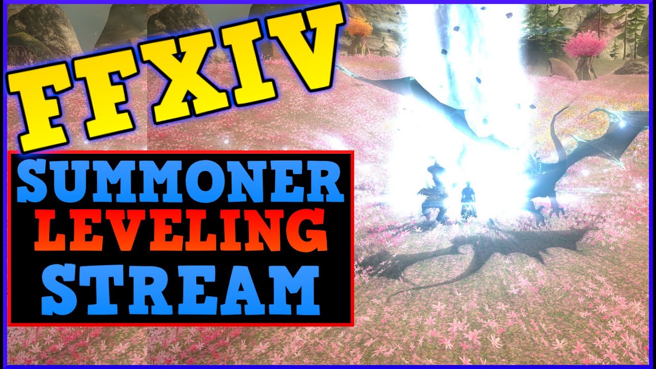 FFXIV Summoner Shadowbringers Leveling MSQ - YouTube