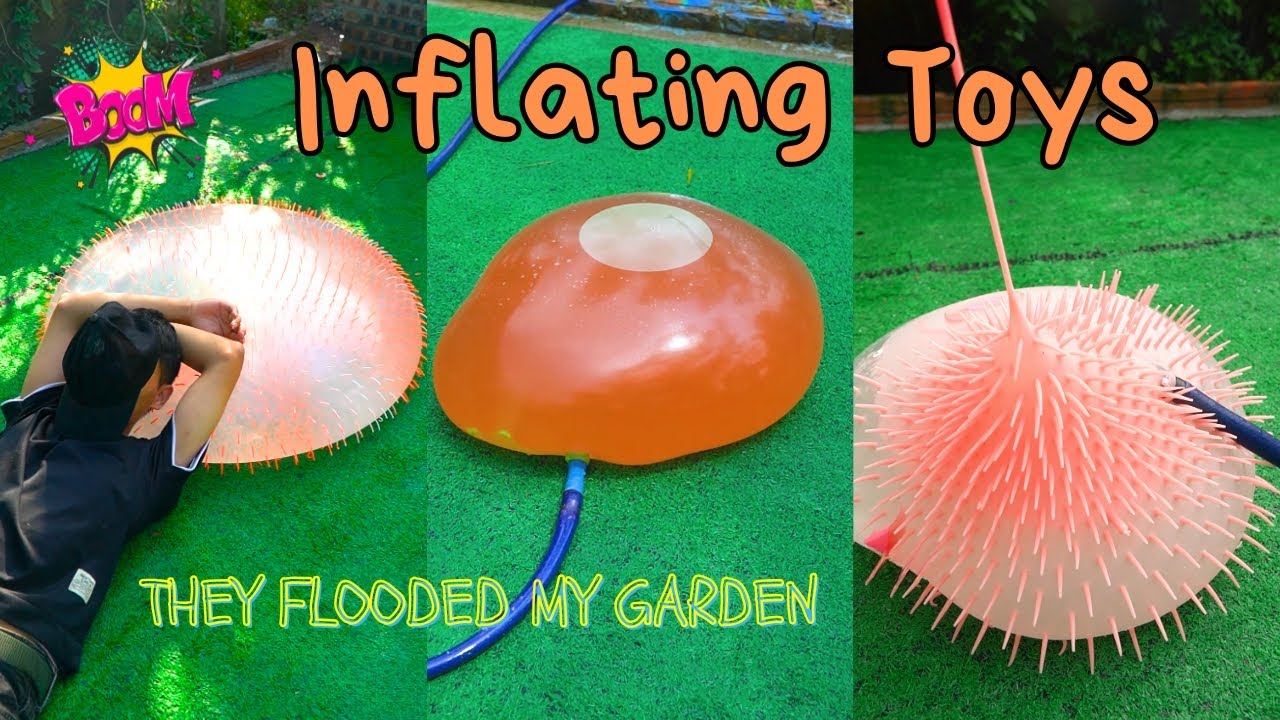 Inflating Toys Until They Blow UP ! ( They Got BOOM ‼️) 💥💦 - YouTube