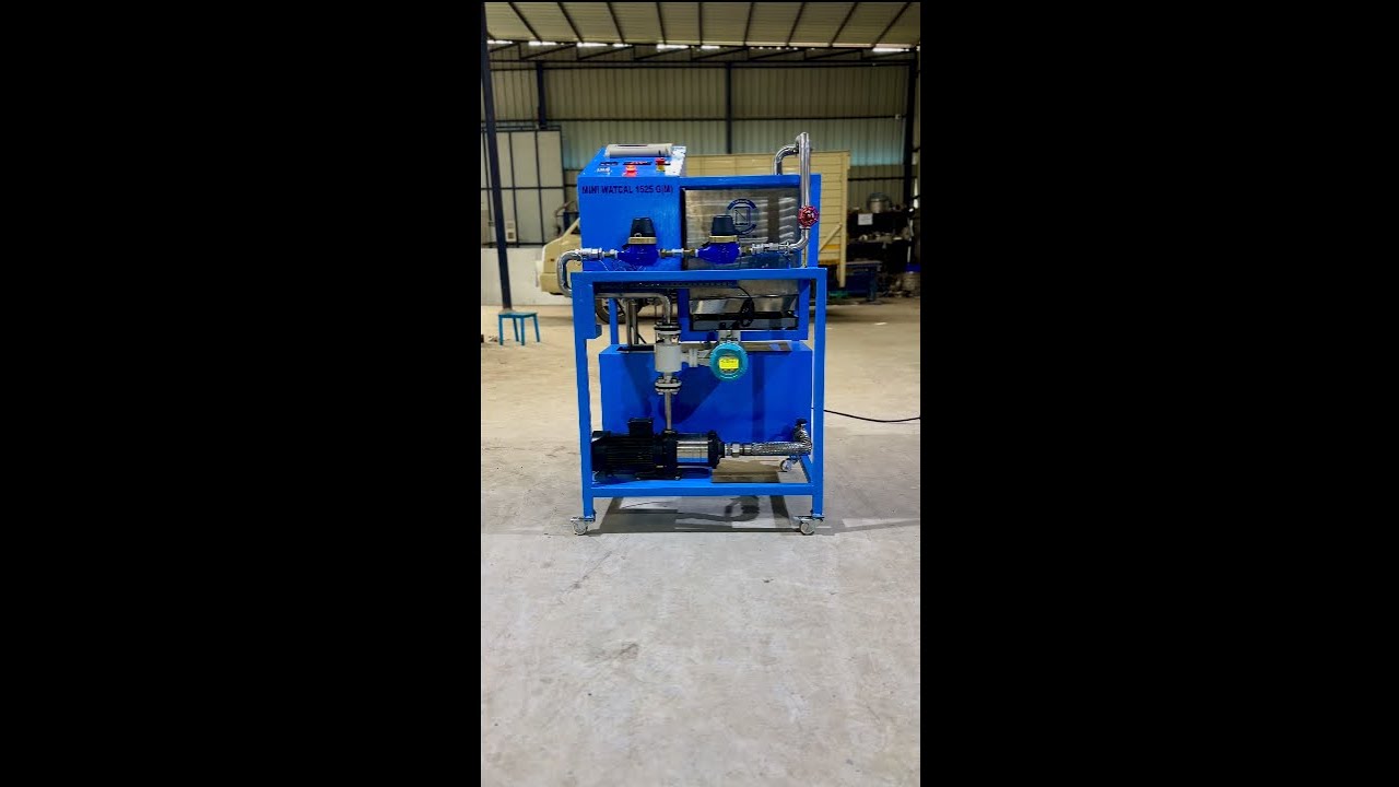 Compact Water Meter Calibration System - Mini-Watcal Q3 - YouTube