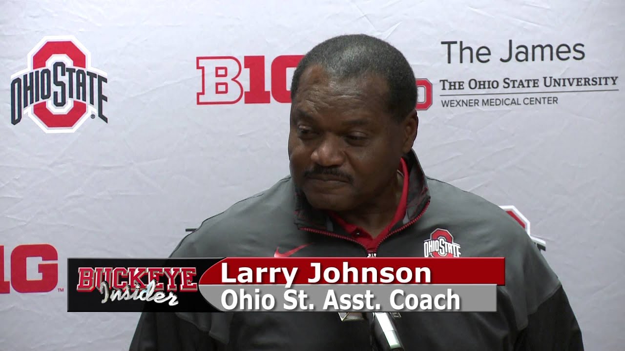 Ohio State Asst. Coach Larry Johnson 10/20/2014 - YouTube