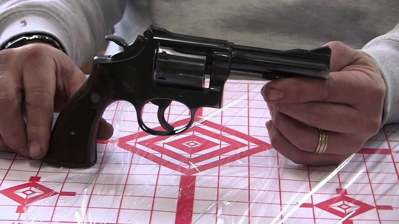 Smith & Wesson Model 15 38 special revolver - YouTube