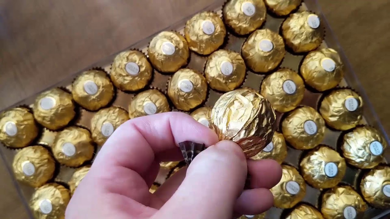 Ferrero Rocher unboxing - YouTube
