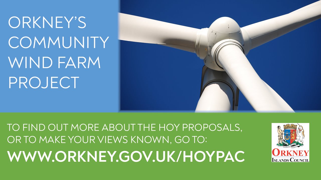 Hoy Wind Farm Pre-Application Consultation - YouTube