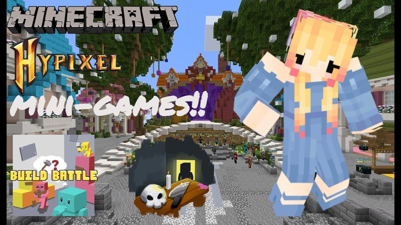 [日本/EN] Minecraft Java - playing some hypixel mini-games and chilling in survival ~ 1,686/1,700 ...