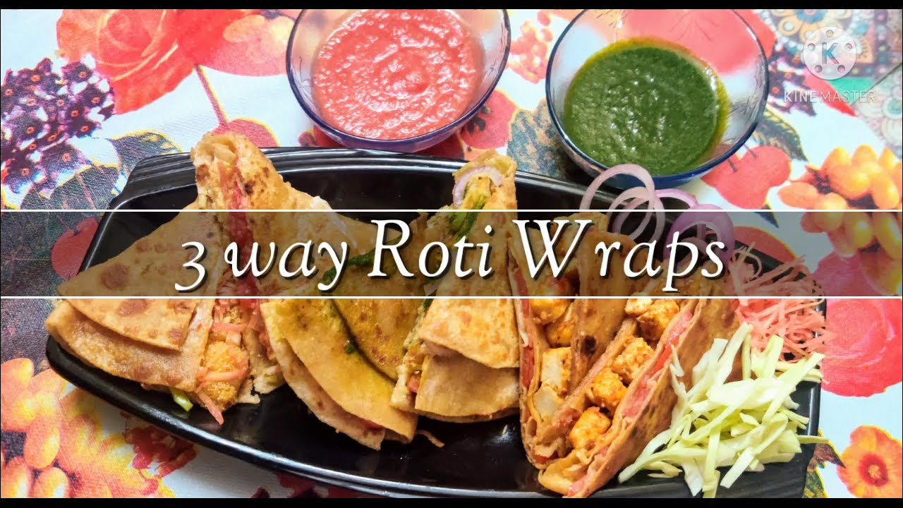 Roti Wrap Ideas || Trending Wrap Dishes - YouTube