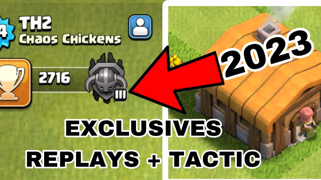 COC/ TH2 MASTER REPLAYS + TACTICS 2023 - YouTube