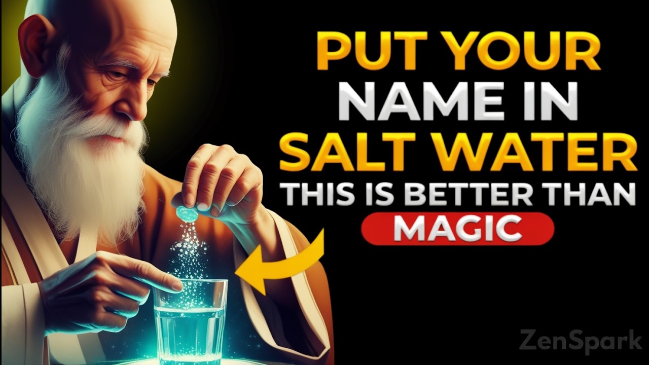 Put YOUR NAME in SALT WATER and Get Ready to Have Everything You Want ...