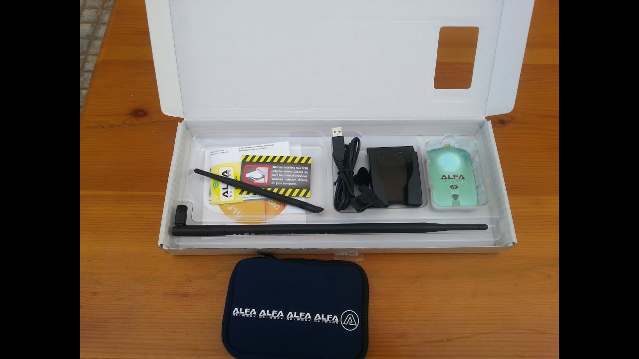 Alfa network luxury AWUS036NH ORIGINAL - YouTube
