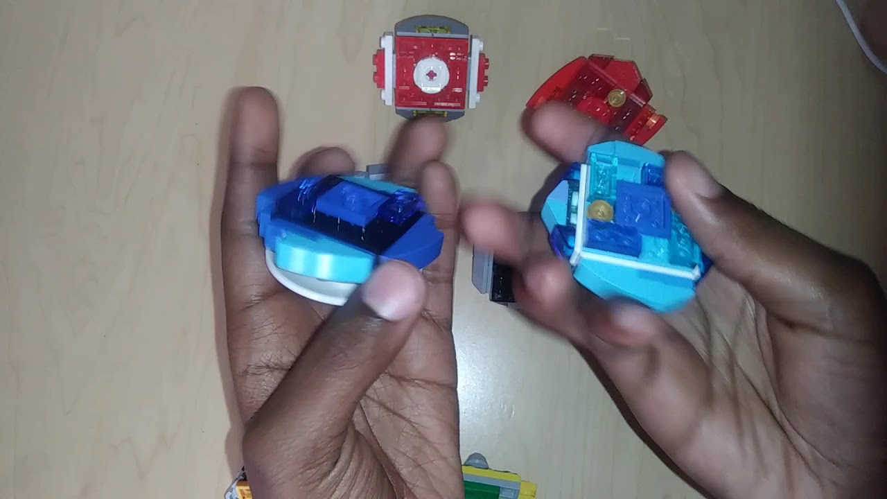 Lego Beyblades with similar design - YouTube
