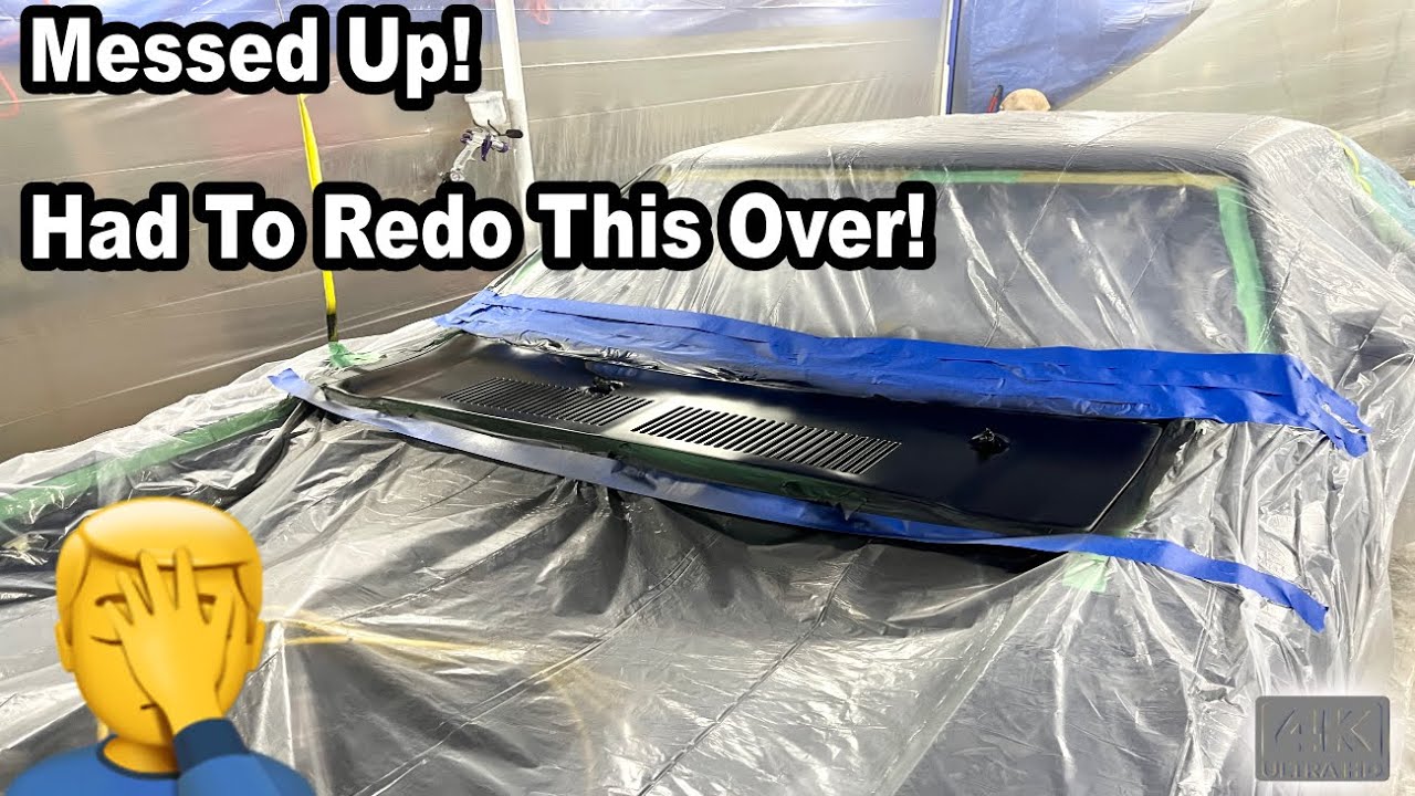 DIY Paint Booth Paint Job! Fixing Some Issues On My First Paint Job ...