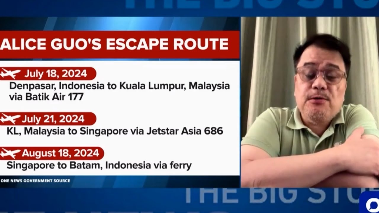 Alice Guo's escape route uncovered. Last known whereabout is in ...
