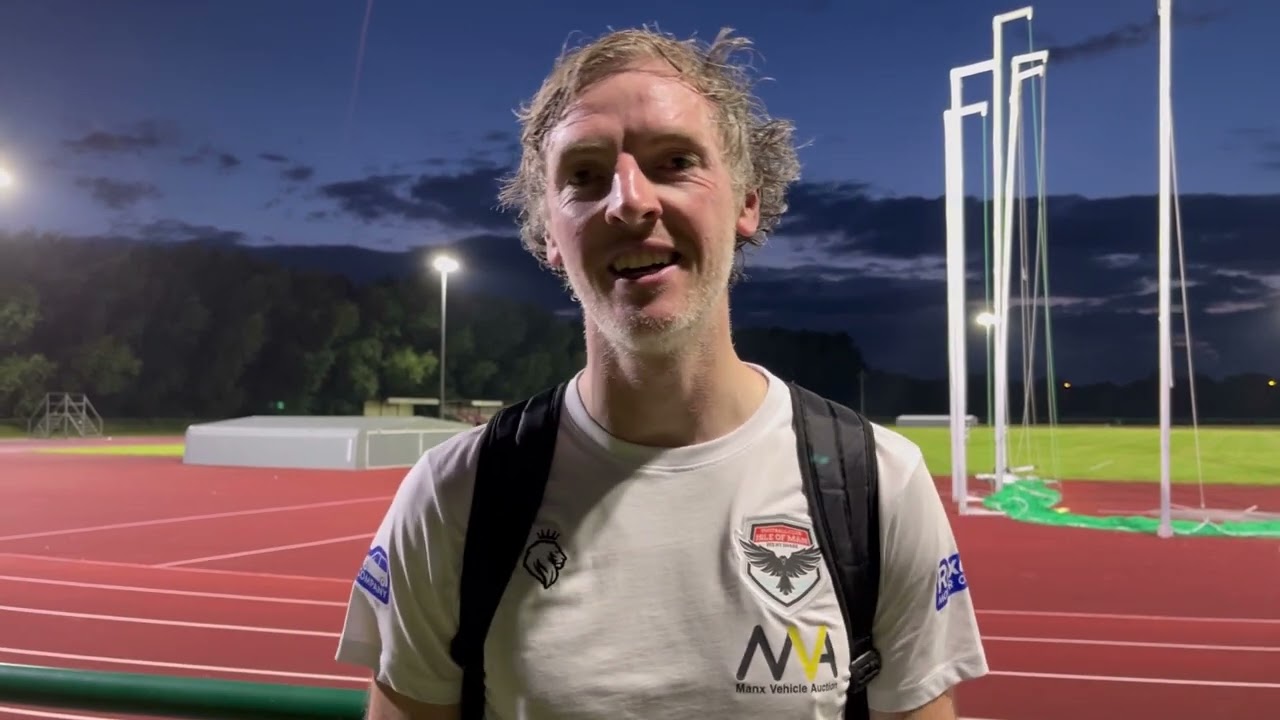 Litherland REMYCA 1 - 2 FC Isle of Man / Sean Quaye post match - YouTube