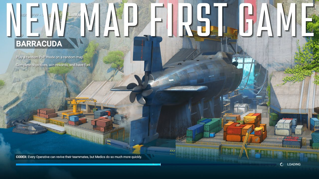 Shatterline New Map "BARRACUDA" First Game - YouTube
