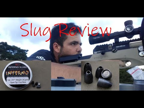 Inferno Slug Review Part 2: 25gr Hollow-point Slugs - YouTube