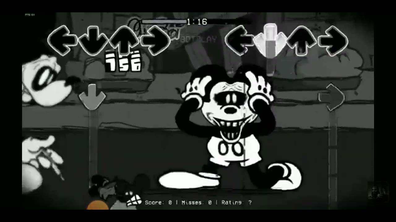 fnf vs evil mickey vs sns really happy Mickey!!! - YouTube