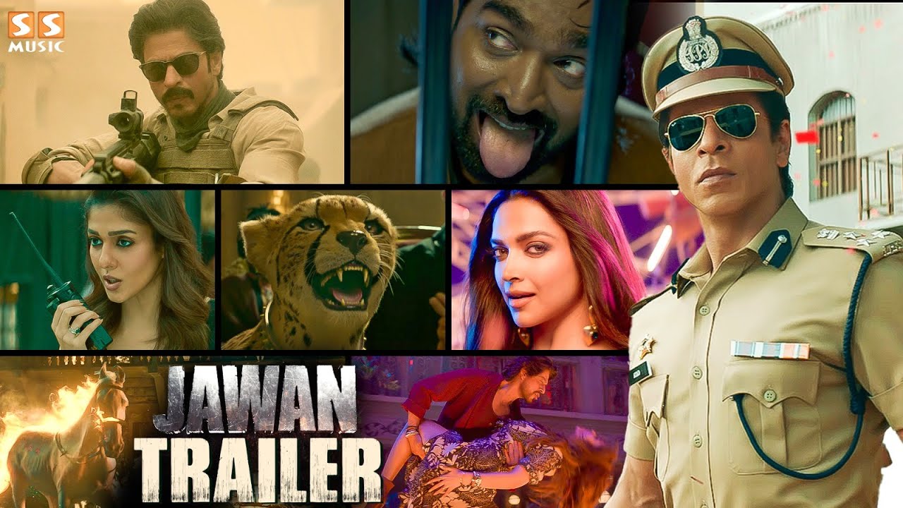 Jawan | Official Tamil Trailer | Shah Rukh Khan | Atlee | Nayanthara ...