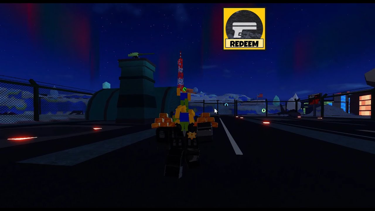 Getting Level 2 in Roblox Jailbreak and reviewing it! Black Ice Gun ...