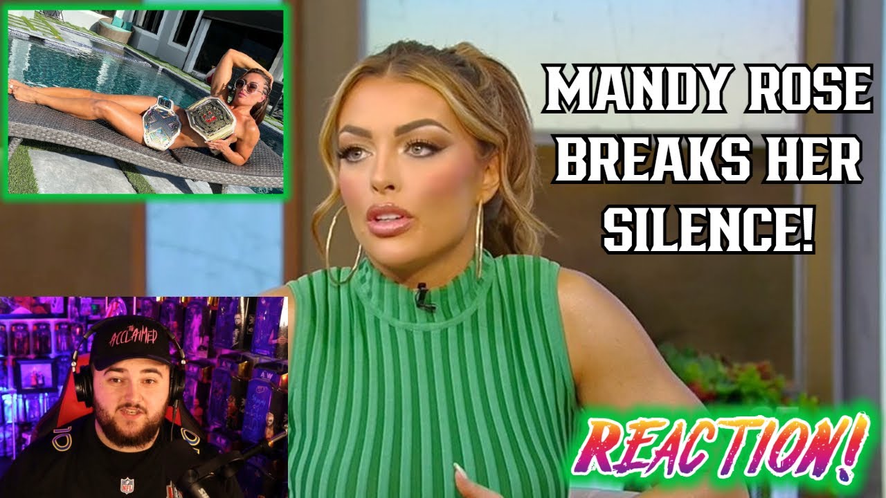 MANDY ROSE BREAKS HER SILENCE ON WWE RELEASE REACTION! - YouTube