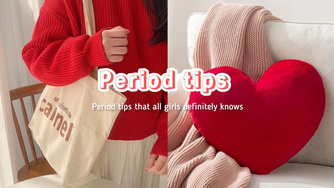 Period tips that all girls definitely knows 🌼 - YouTube