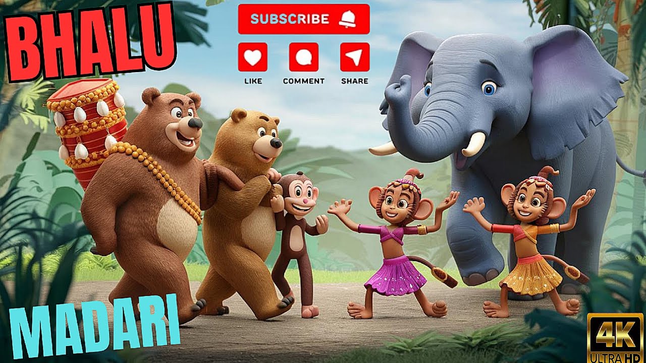 Bhalu Madari Aaya | भालु मदारी आया | Kids Collection - YouTube