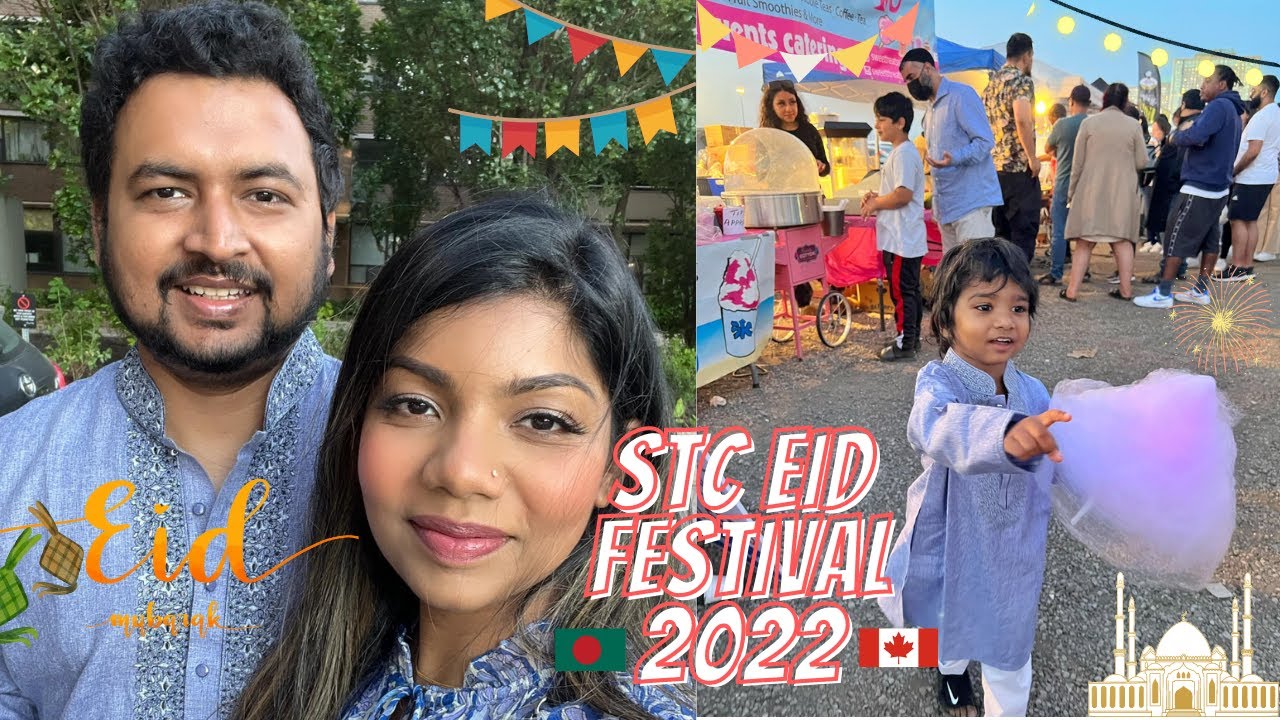 STC Eid Festival| Street Food: 2022 (English Subtitle) কানাডার কুরবানী ...
