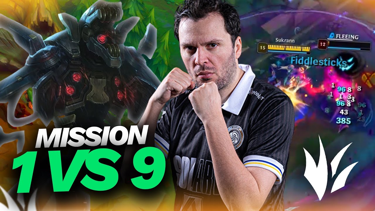 MISSION 1 VS 9 CONTRE LA LOSER QUEUE AVEC MON FIDDLE - YouTube