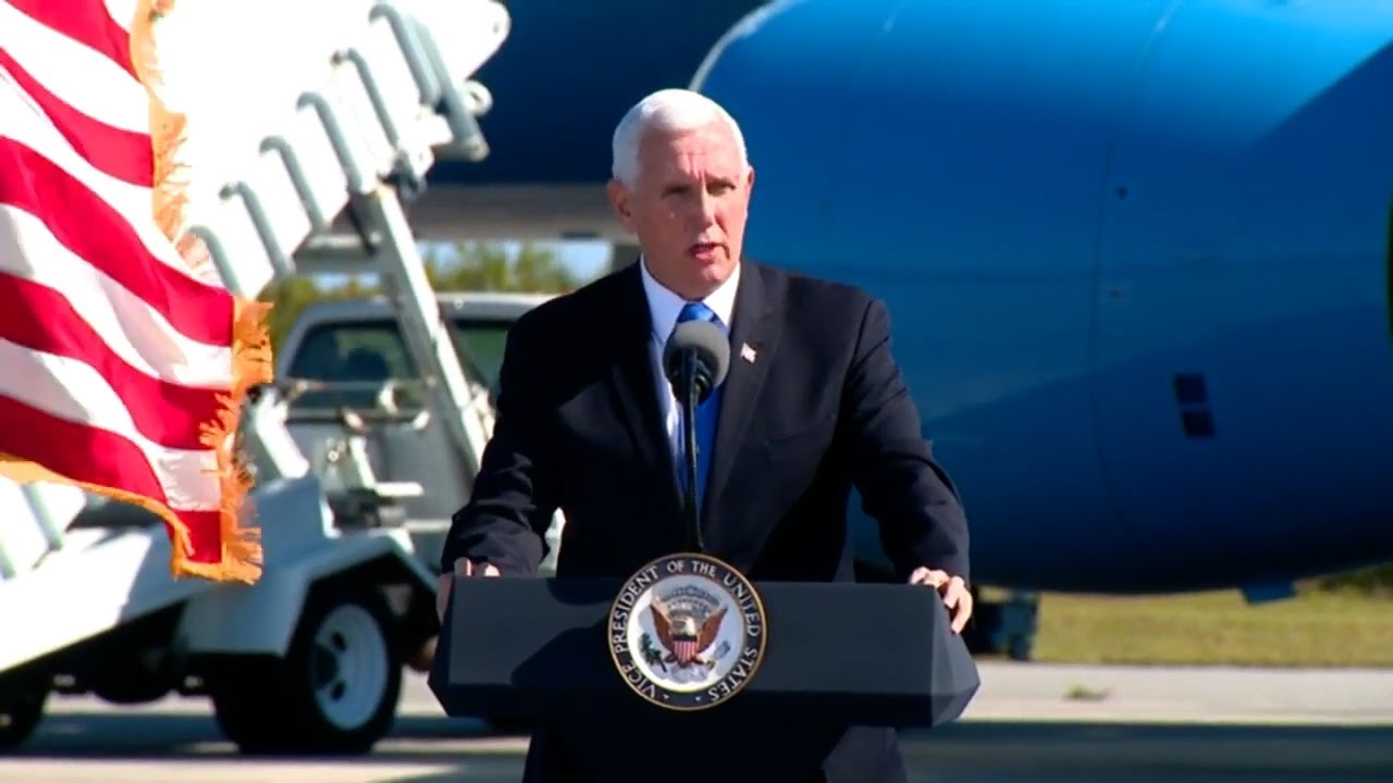 Vice President Mike Pence, U.S. Space Force Renaming Ceremony, December ...