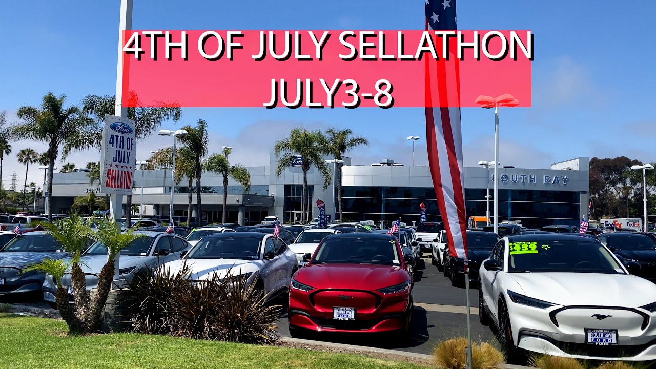 South Bay Ford's 4th of July Sellathon Is Here (Major Sales!!) - YouTube