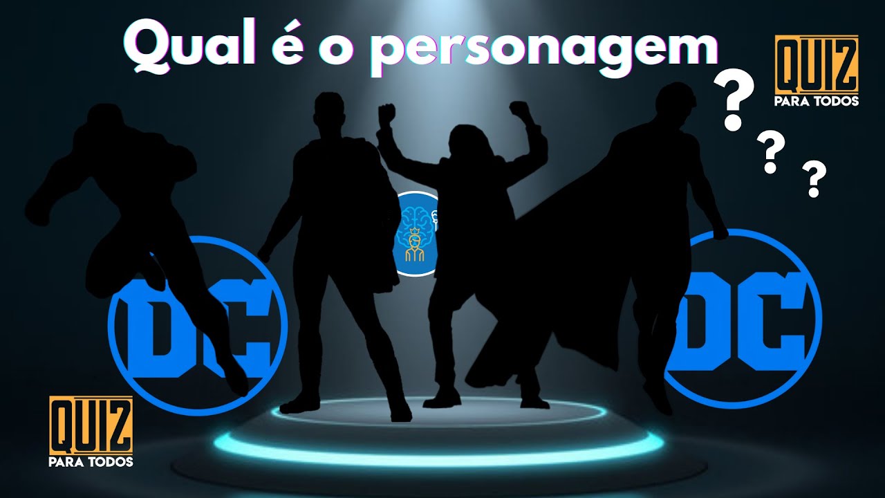 Quiz dos Personagens da DC Comics! - YouTube