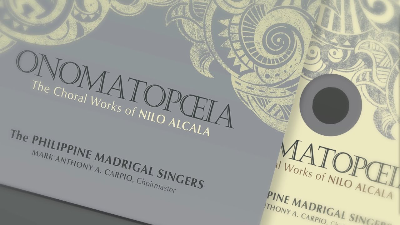 ONOMATOPOEIA The Choral WORKS of NILO ALCALA (teaser 1) - YouTube