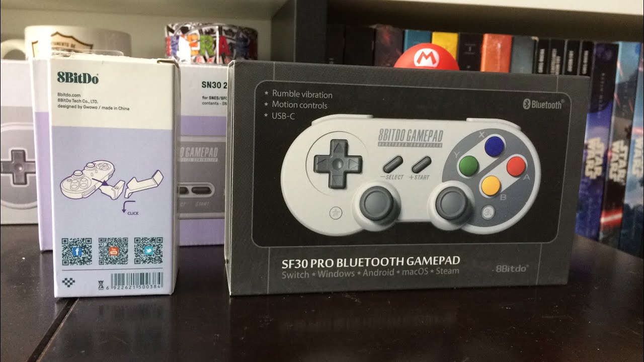 Controles 8Bitdo Jota Dingoo SF30 Pro - YouTube