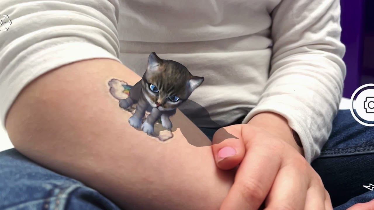 Augmented Reality Temporary Tattoos HoloToyz Holo Heroes Временни ...