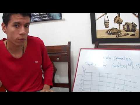 18 Escala Cromatica clase 18 Nuevo curso lecciones tutoriales clases de guitarra en HD Diego ...