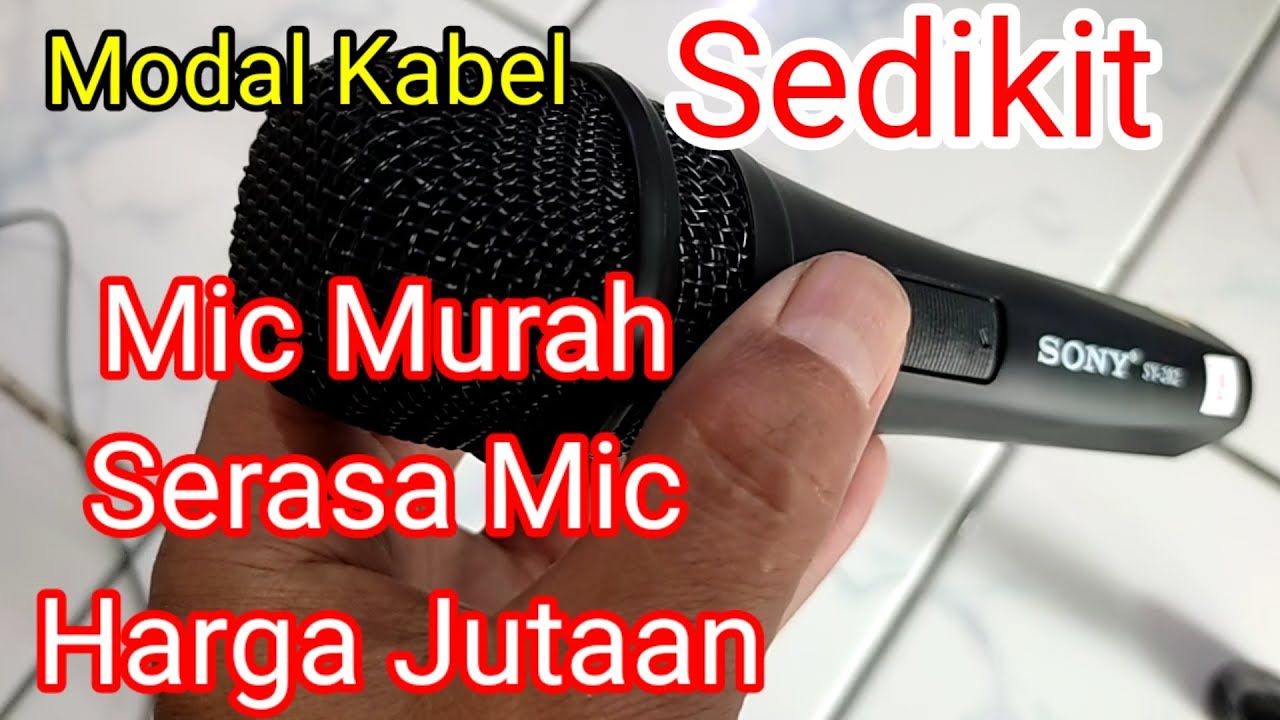 Mic Murah Puluhan Ribu Disulap Jadi Mic Harga Jutaan | Merubah Mic ...