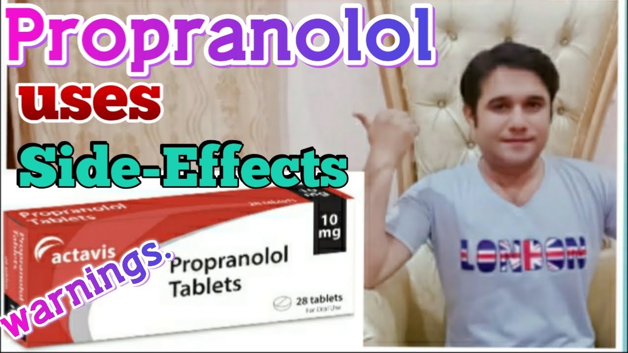 Inderal 40 mg (propranolol) uses side effects & warnings - YouTube