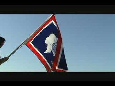 Wyoming State Flag and State Song - YouTube