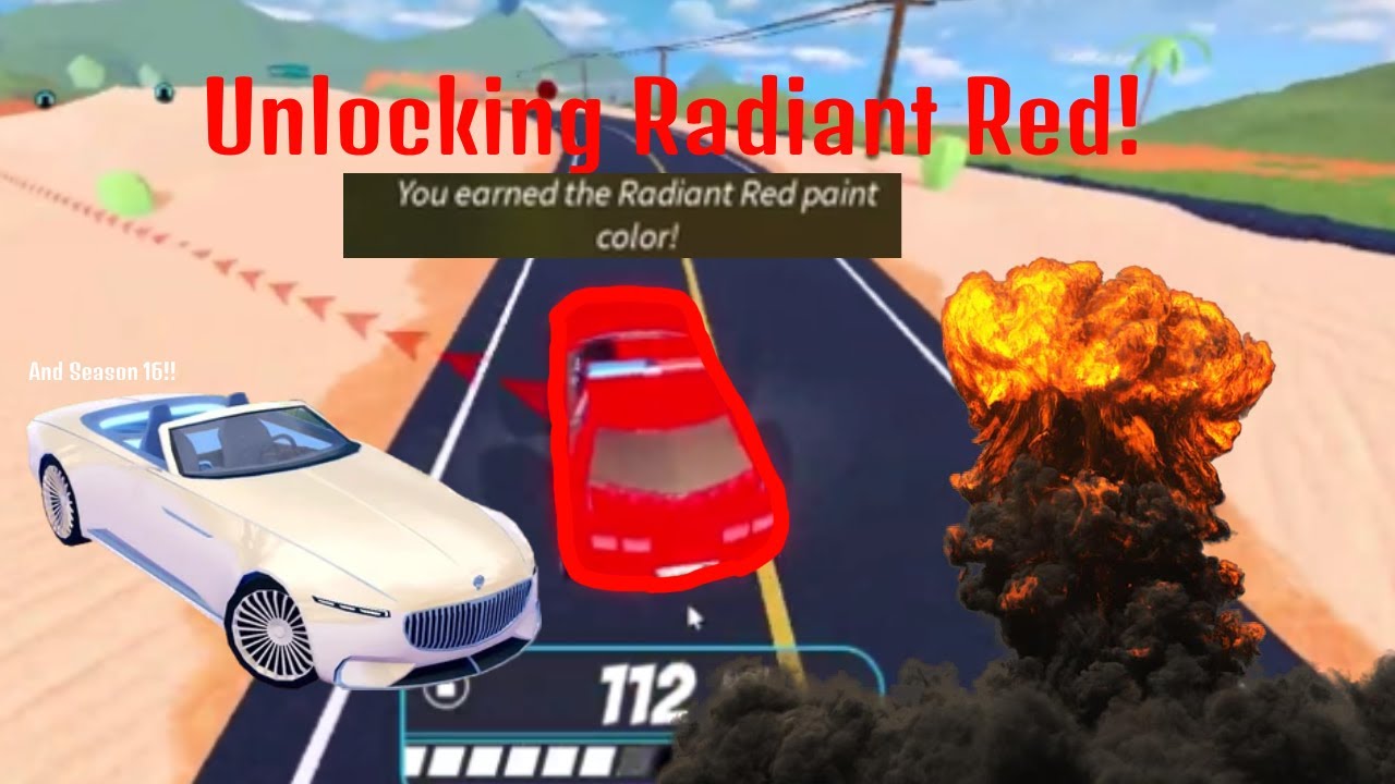 UNLOCKING 🔴RADIANT RED🔴 IN JAILBREAK! (Season 16) - YouTube