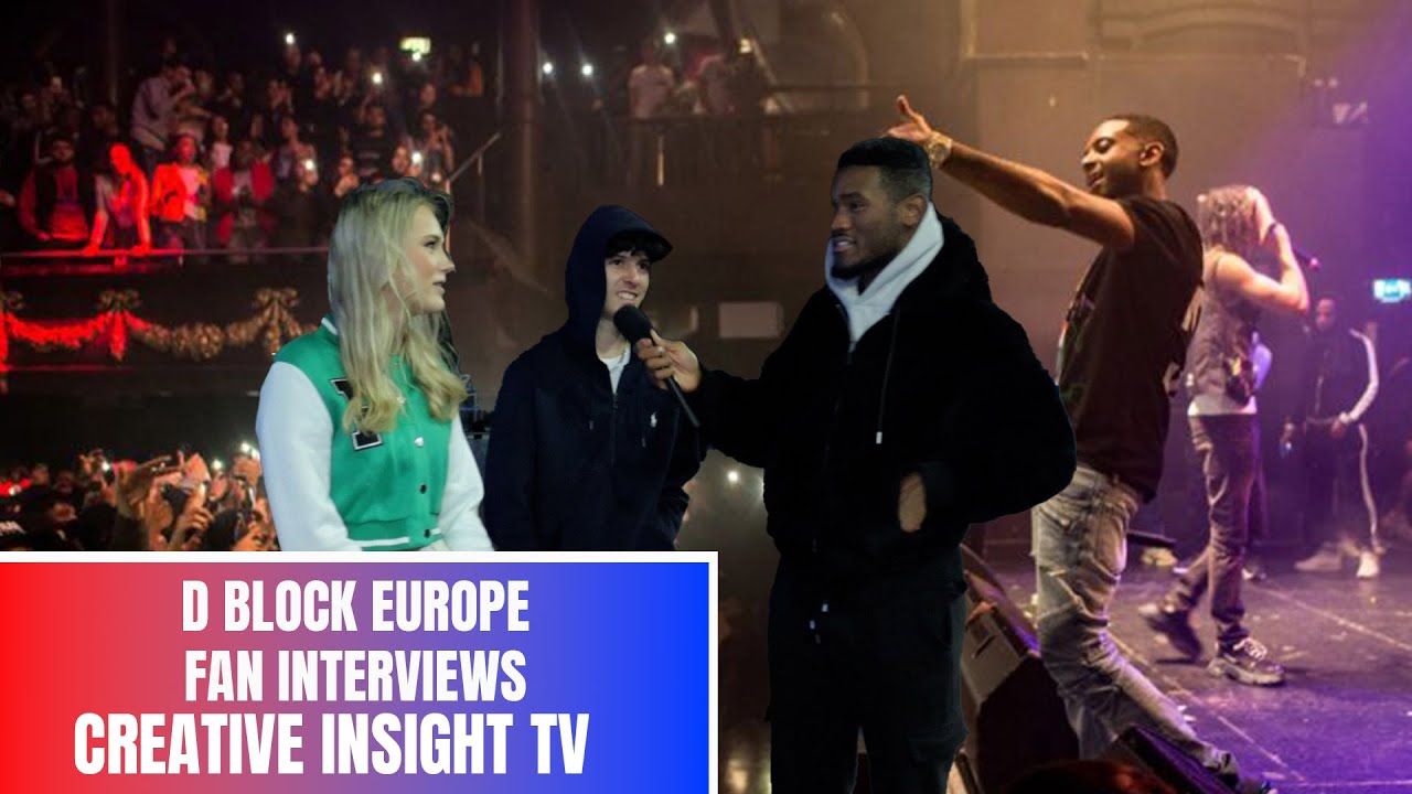TOP 3 ARTIST IN UK? D BLOCK EUROPE LIVE AT O2 [FAN INTERVIEW] - YouTube