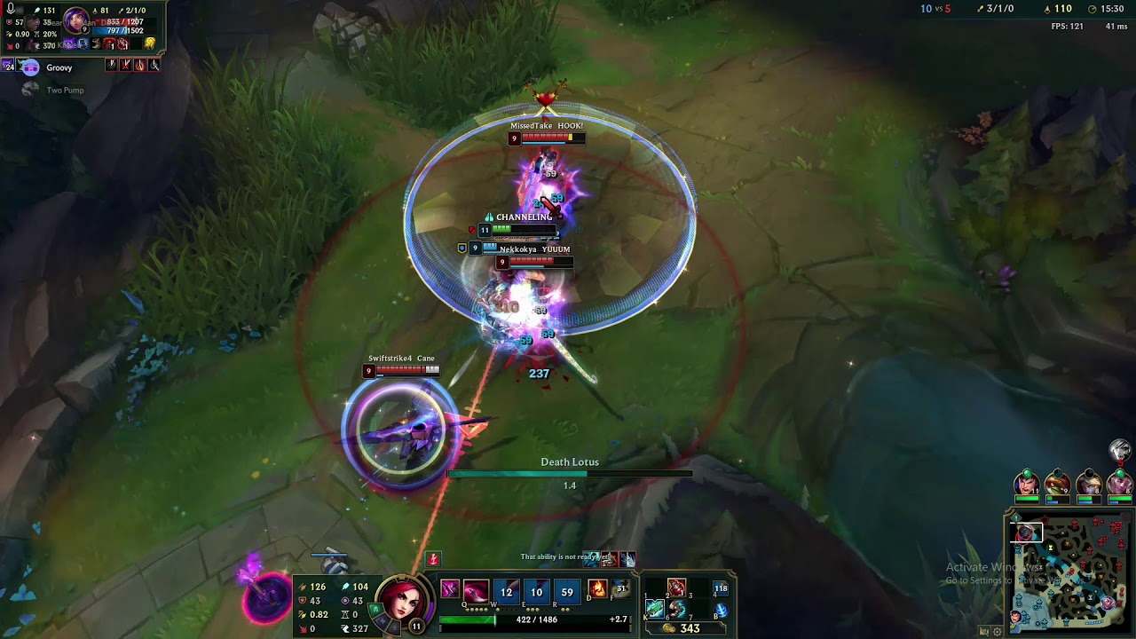 League kat triple top - YouTube