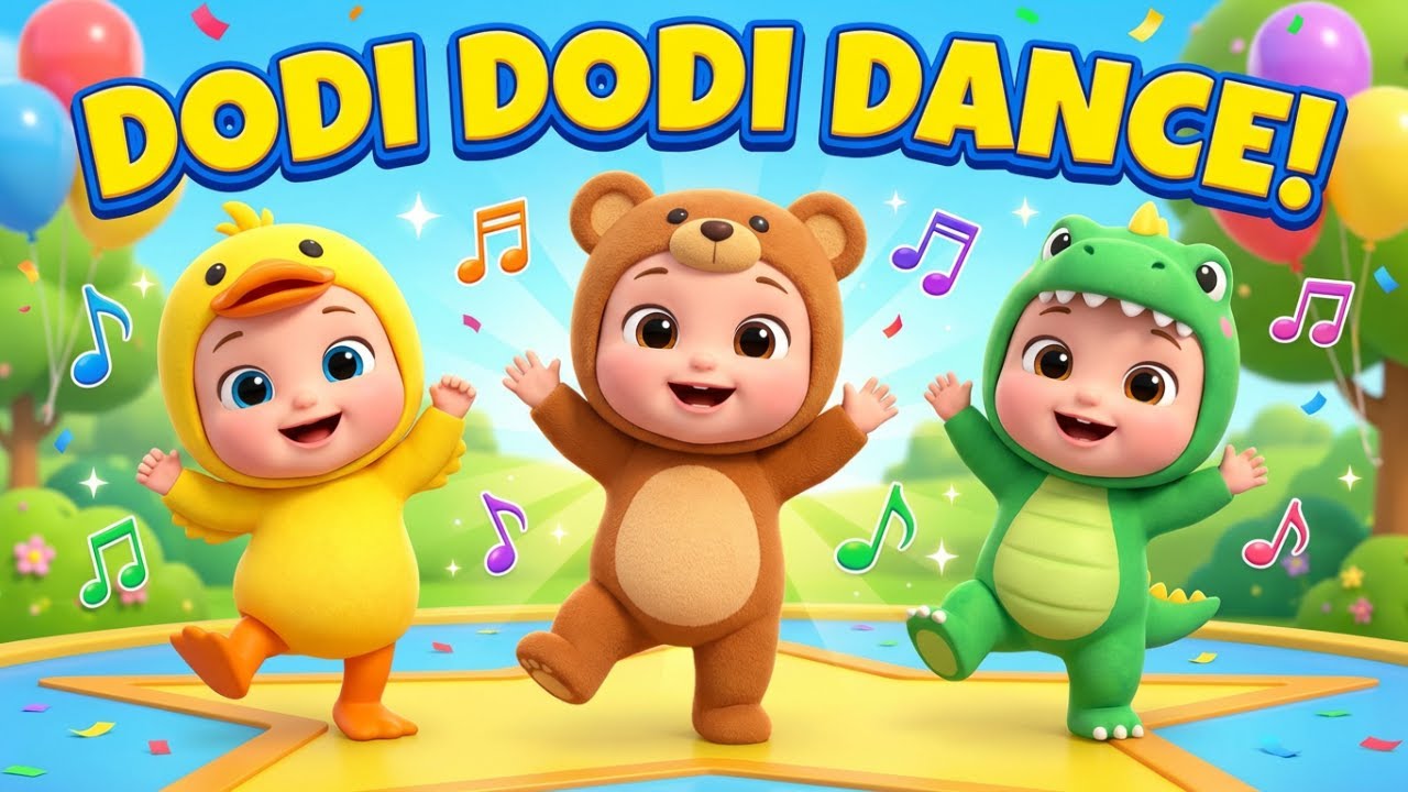 Dodi Dodi Dum Dum | Kids Dance Song That Goes Viral! @babyrhymes667 ...