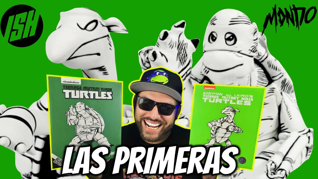 EL ORIGEN DEL ORIGEN | ISH TMNT PETER LAIRD THE FIRST TURTLE BLACK AND ...