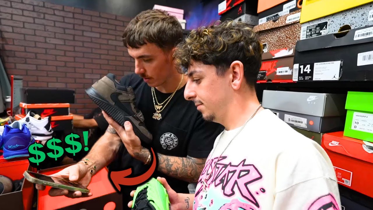 FaZe Rug Buys Sneakers at COOLKICKS! - YouTube