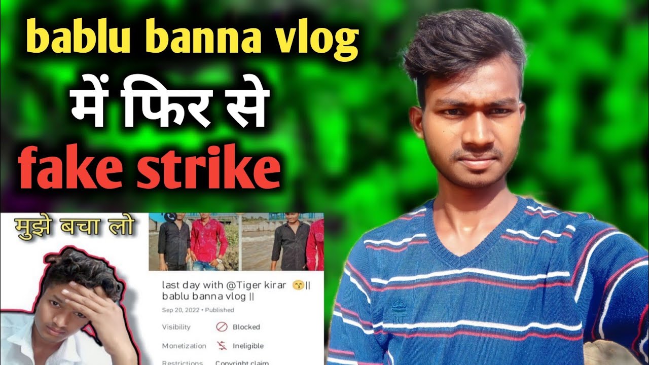 bablu banna vlog channel delete bablu banna vlog channel hack - YouTube