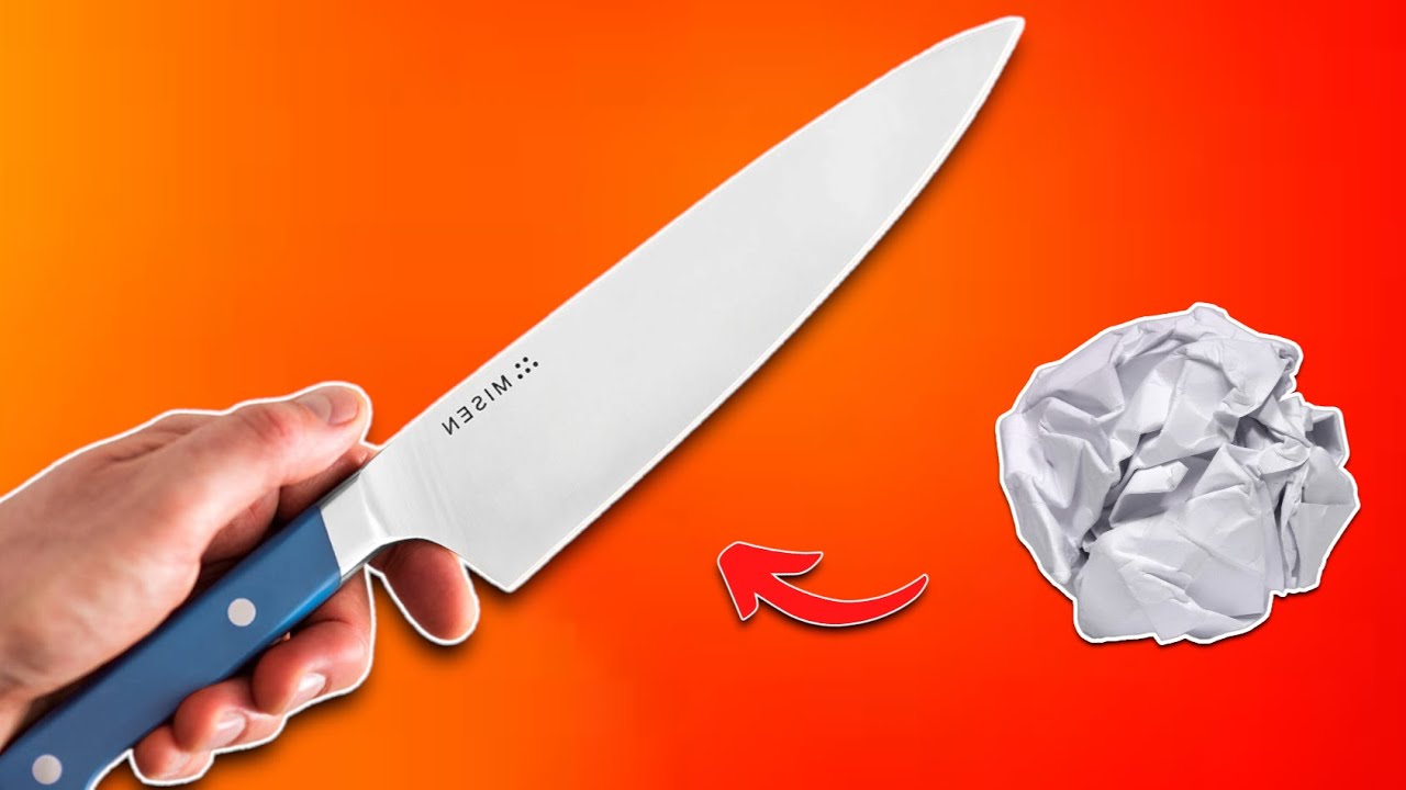 My father hid this trick from everyone! Razor-Sharp Knife Sharpening ...