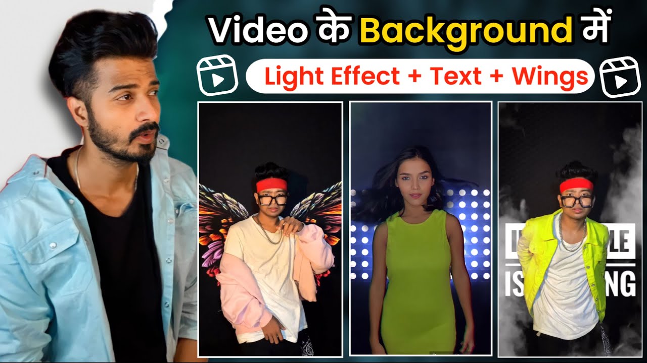 Add Stylish Effect in Video Background | Reels Video ke background me Effect Kaise Lagaye - YouTube