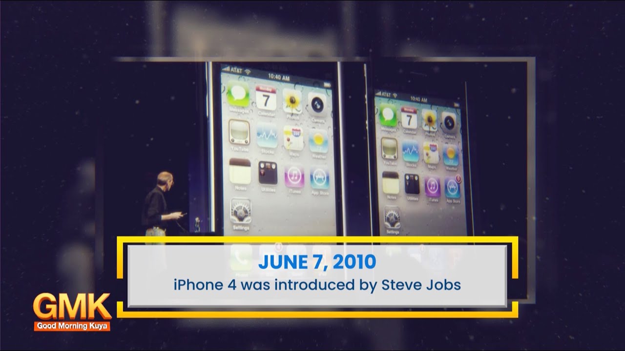 iPhone 4 Was Introduced by Steve Jobs | Today in History - YouTube