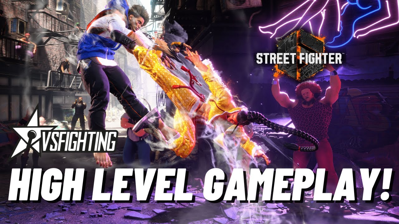 DRIVE RUSH RESET AND COMBO AFTER LVL3! High-Level Street Fighter 6 ...